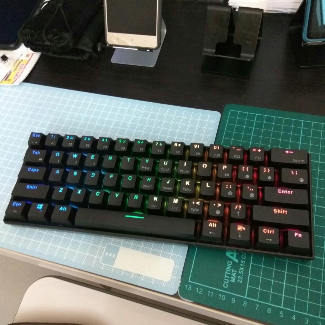 Royal Kludge RK61 Bluetooth RGB Mechanical Keyboard, Computers & Tech, Parts & Accessories ...