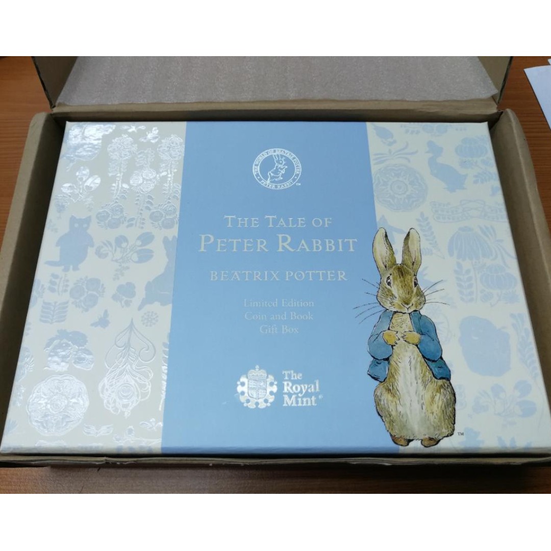 Royal Mint 2017 Peter Rabbit 50p Silver Proof Edition Set, Furniture ...