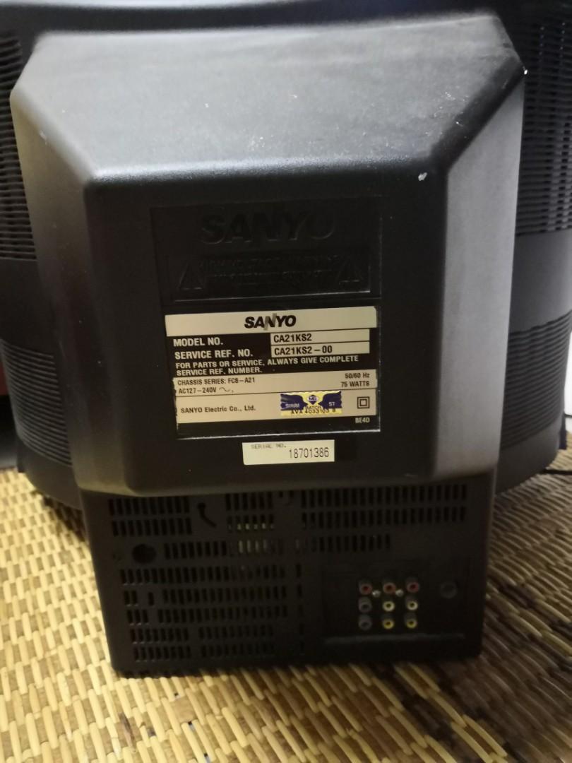 Sanyo 21" TV: Amazing Slim Tv, TV & Home Appliances, TV & Entertainment ...