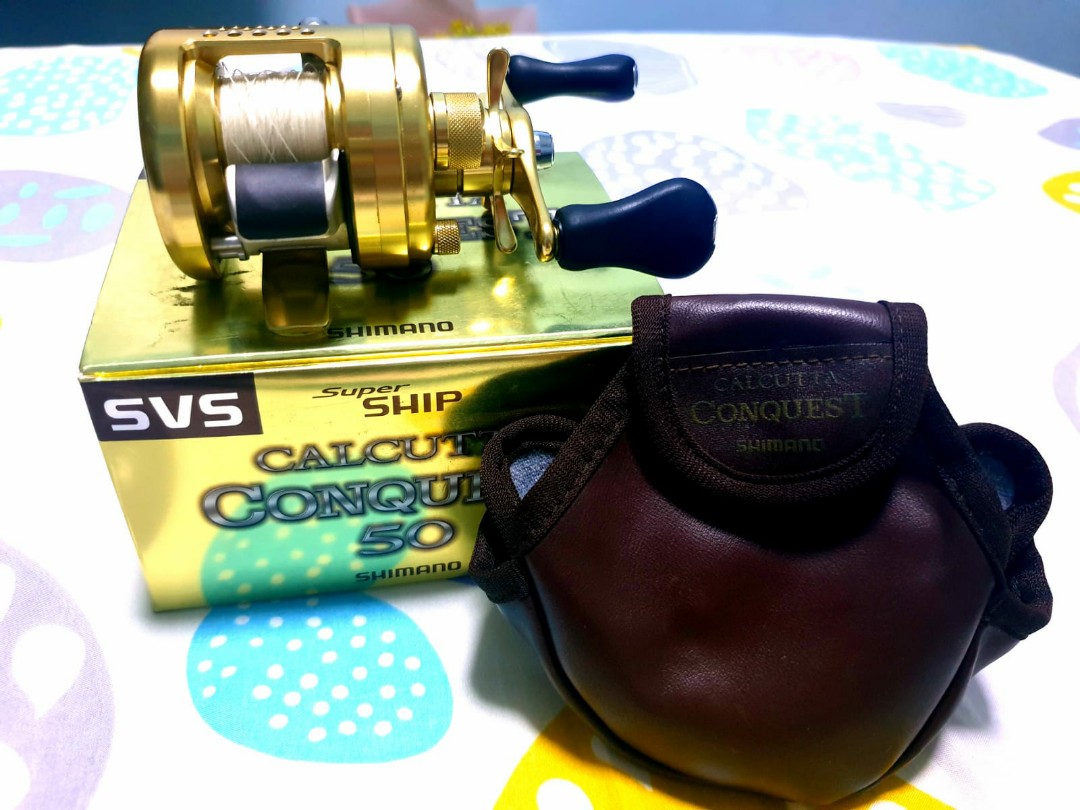 Shimano Calcutta Conquest 50, Sports Equipment, Fishing on Carousell
