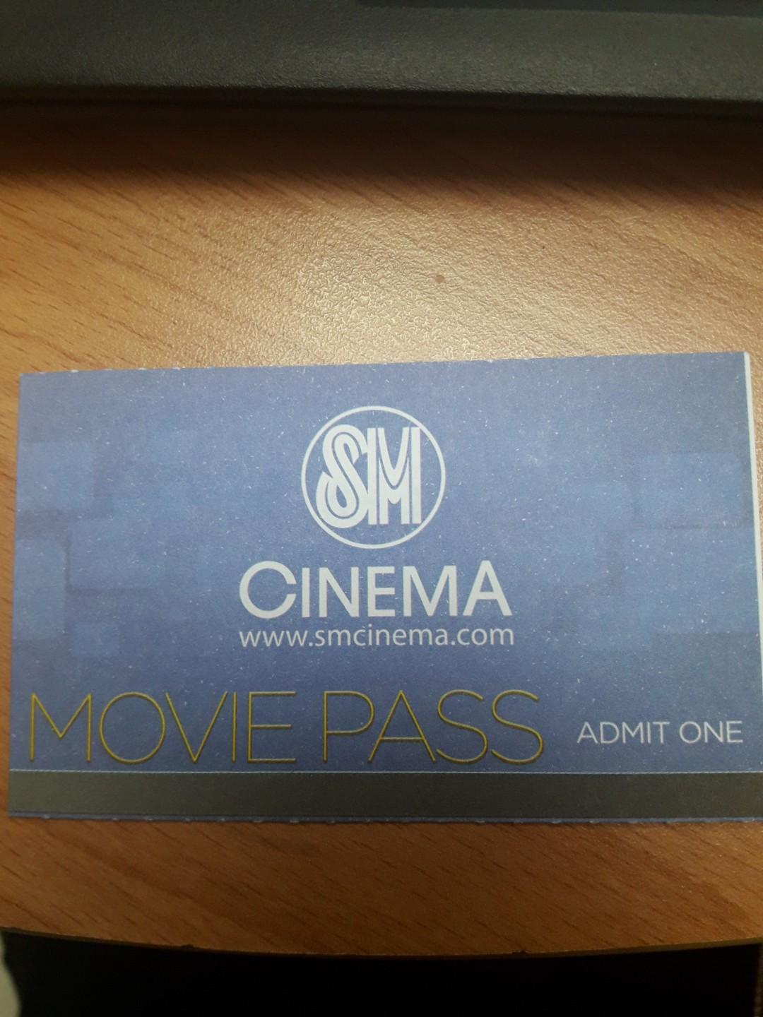 Sm cinema movie pass, Tickets & Vouchers, Event Tickets on Carousell