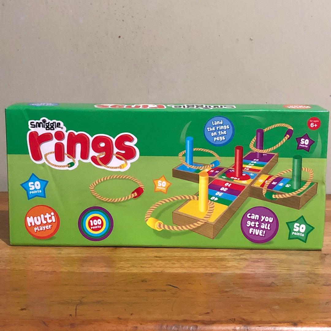 Smiggle Throw The Rings Game, Hobbies & Toys, Toys & Games on Carousell