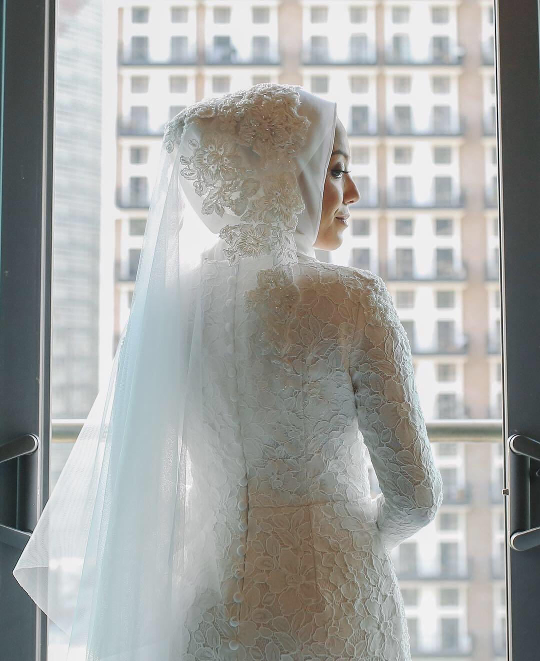 Solemnization/nikah/reception bridal dress by Teh Firdaus, Women's ...