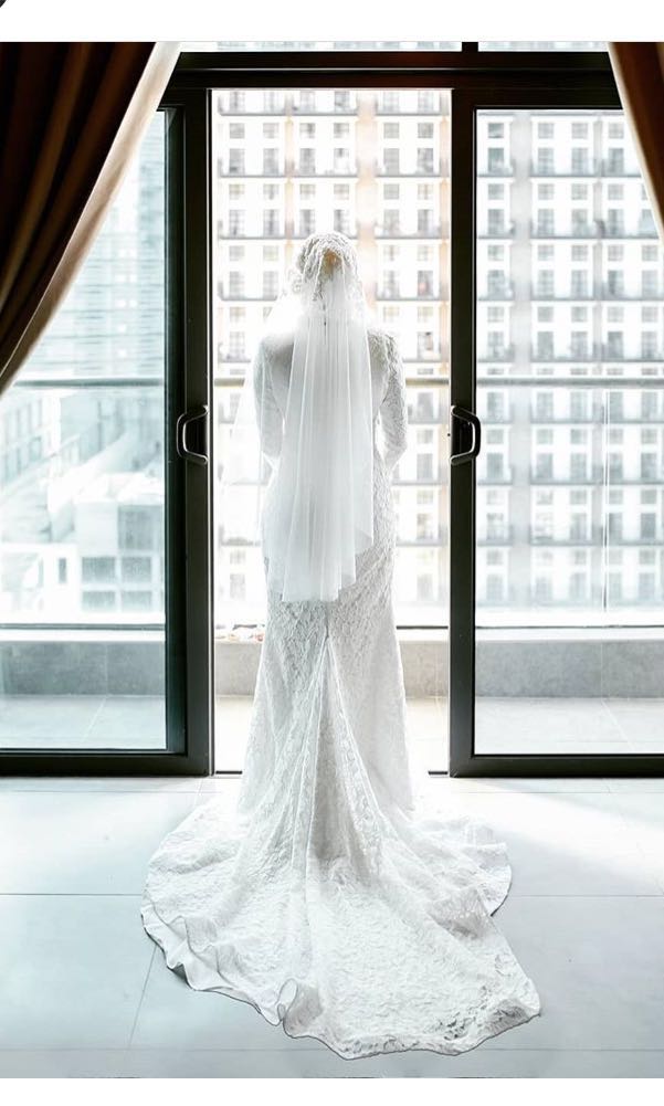 Solemnization/nikah/reception bridal dress by Teh Firdaus, Women's ...
