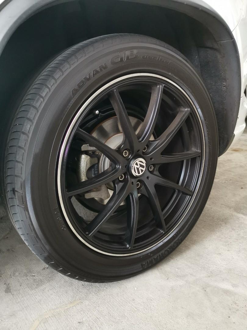 Sport rim 18inch, Car Accessories, Tyres & Rims on Carousell