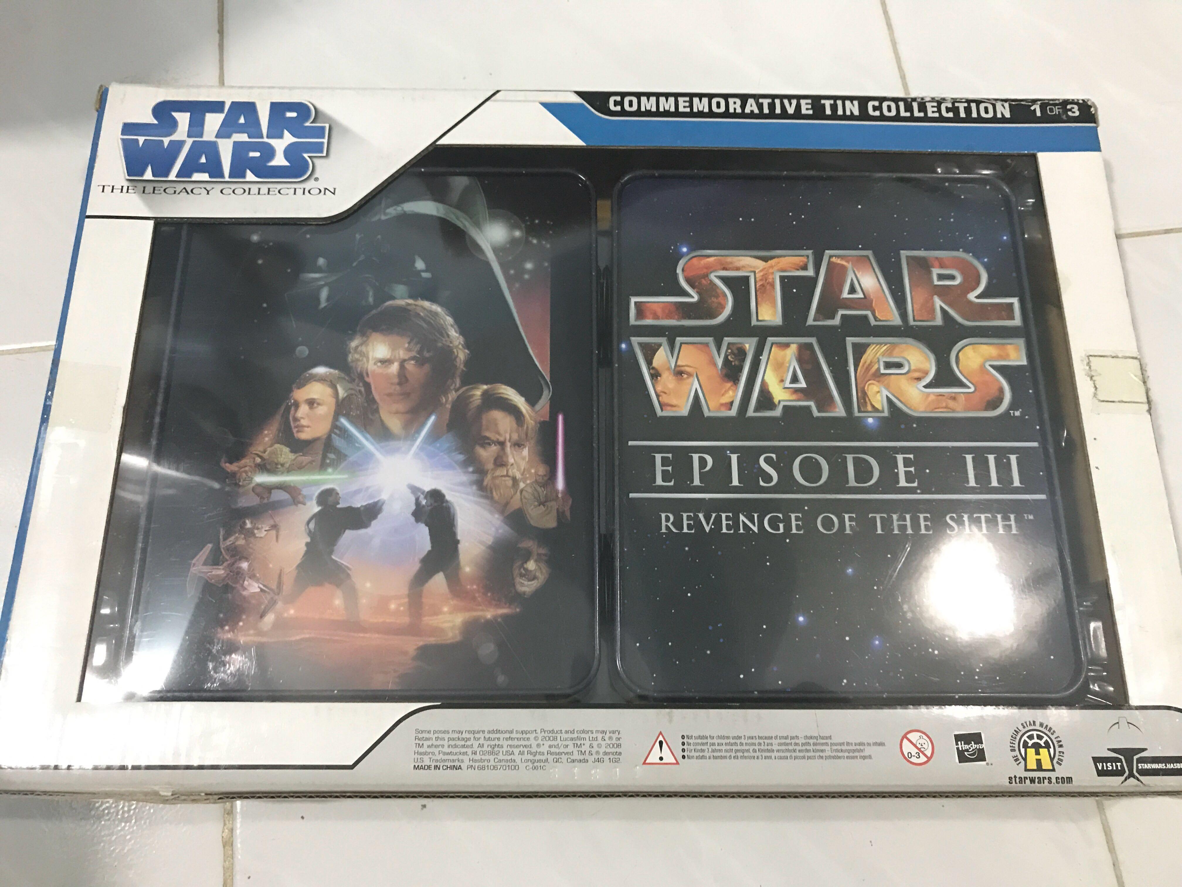 STAR WARS COMMEMORATIVE TIN COLLECTION, 興趣及遊戲, 玩具 & 遊戲類 - Carousell