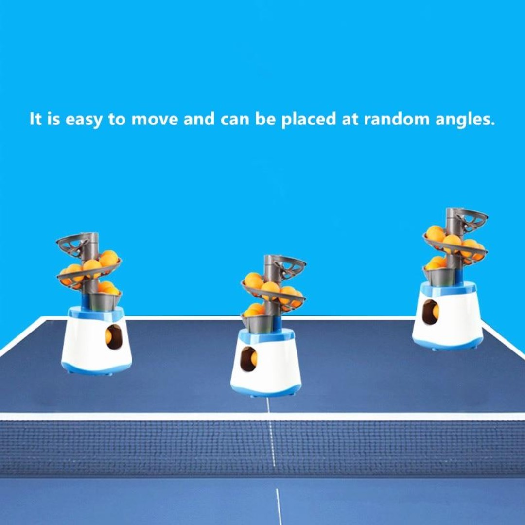 Table tennis balls robot for beginner training, Learning & Enrichment ...