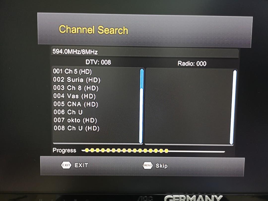 Used DVB-T2 tv decoder digital tv chanel YouTube, TV & Home Appliances ...