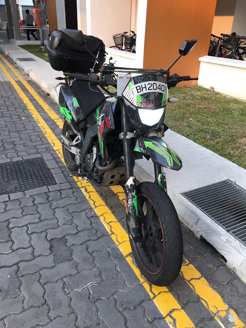 Xtm 200 coe 2023, Motorcycles, Motorcycles for Sale, Class 2B on Carousell