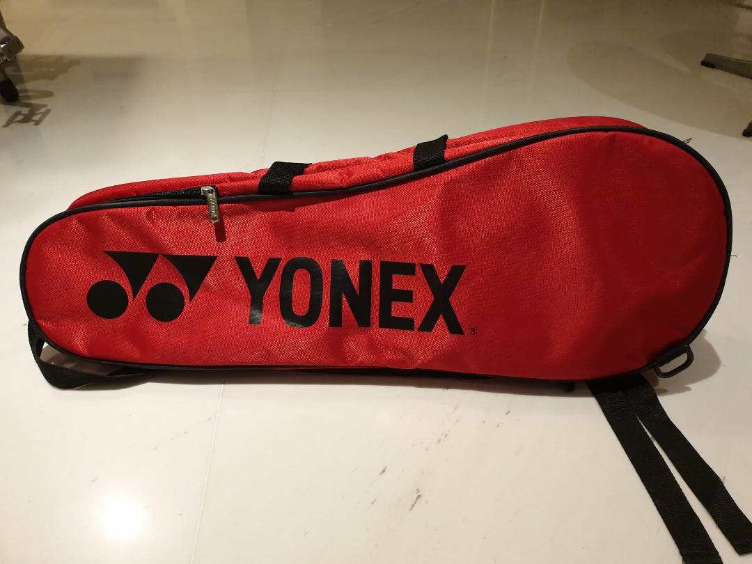 Yonex 3 Way, 2 compartments badminton racket bag, Sports Equipment ...