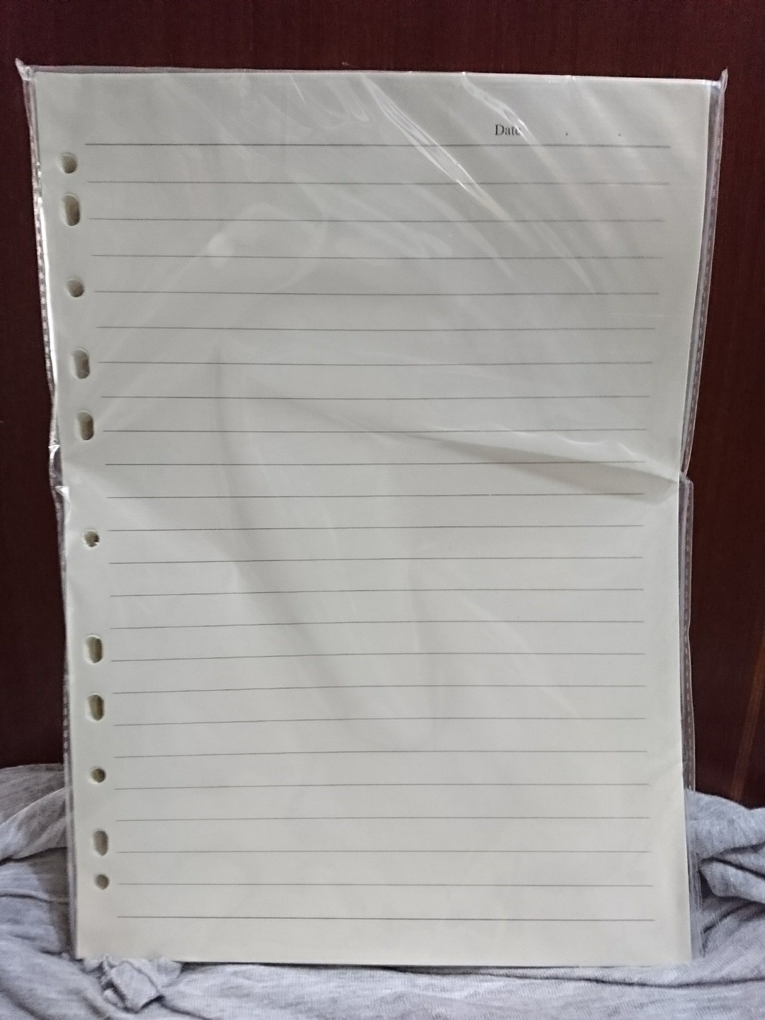 A4 11 holes line paper 11 孔單行紙, 興趣及遊戲, 手作＆自家設計, 文具 - Carousell