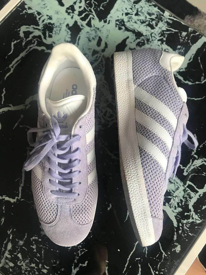ADIDAS GAZELLE LAVENDER, Women's Fashion, Footwear, Sneakers on Carousell