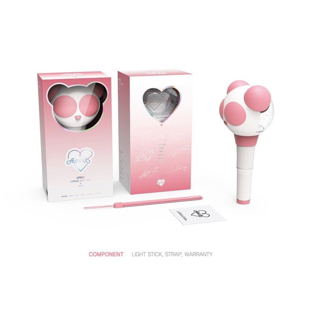[Ready Stock] APINK OFFICIAL LIGHT STICK VERSION 2 (LIGHTSTICK ...