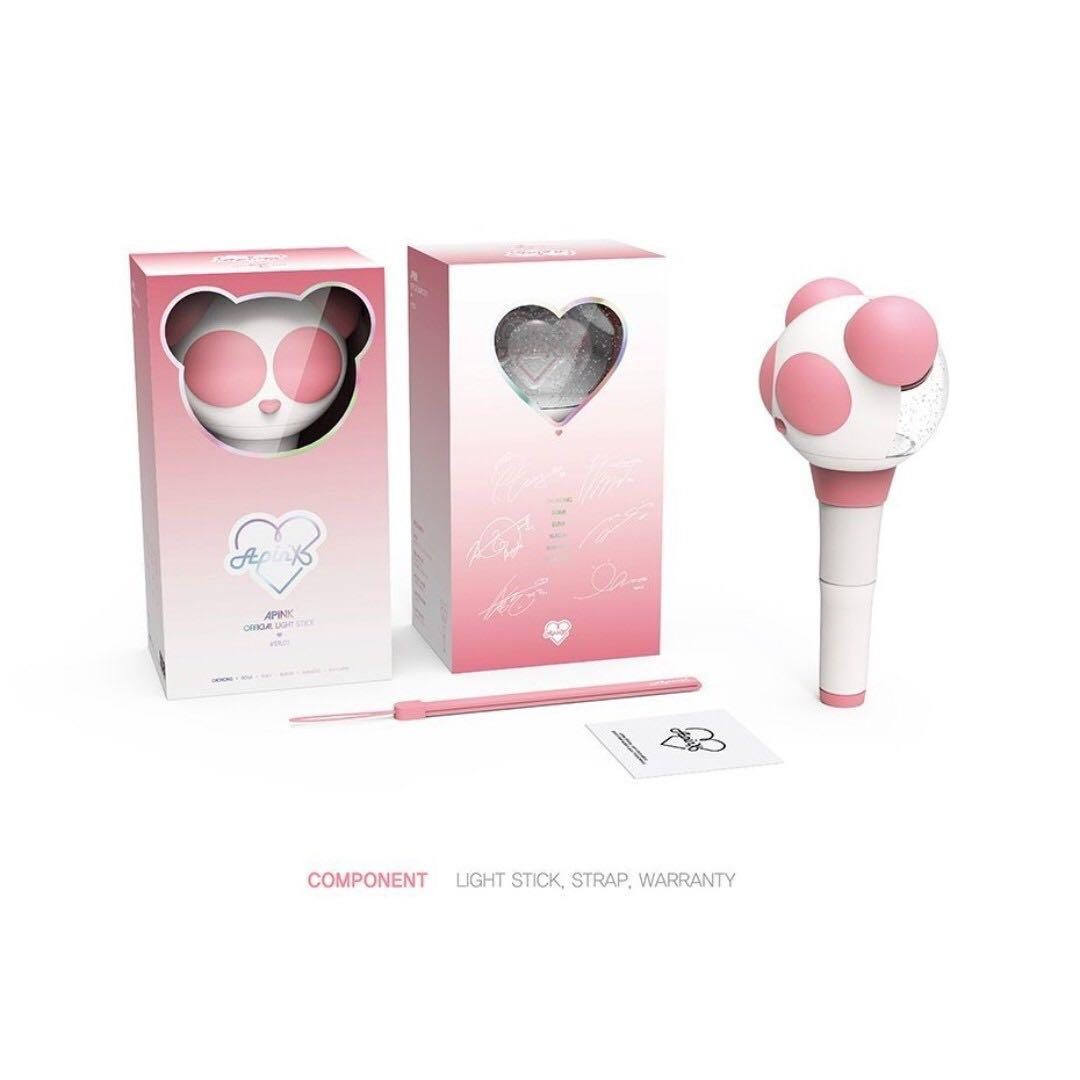 [Ready Stock] APINK OFFICIAL LIGHT STICK VERSION 2 (LIGHTSTICK ...