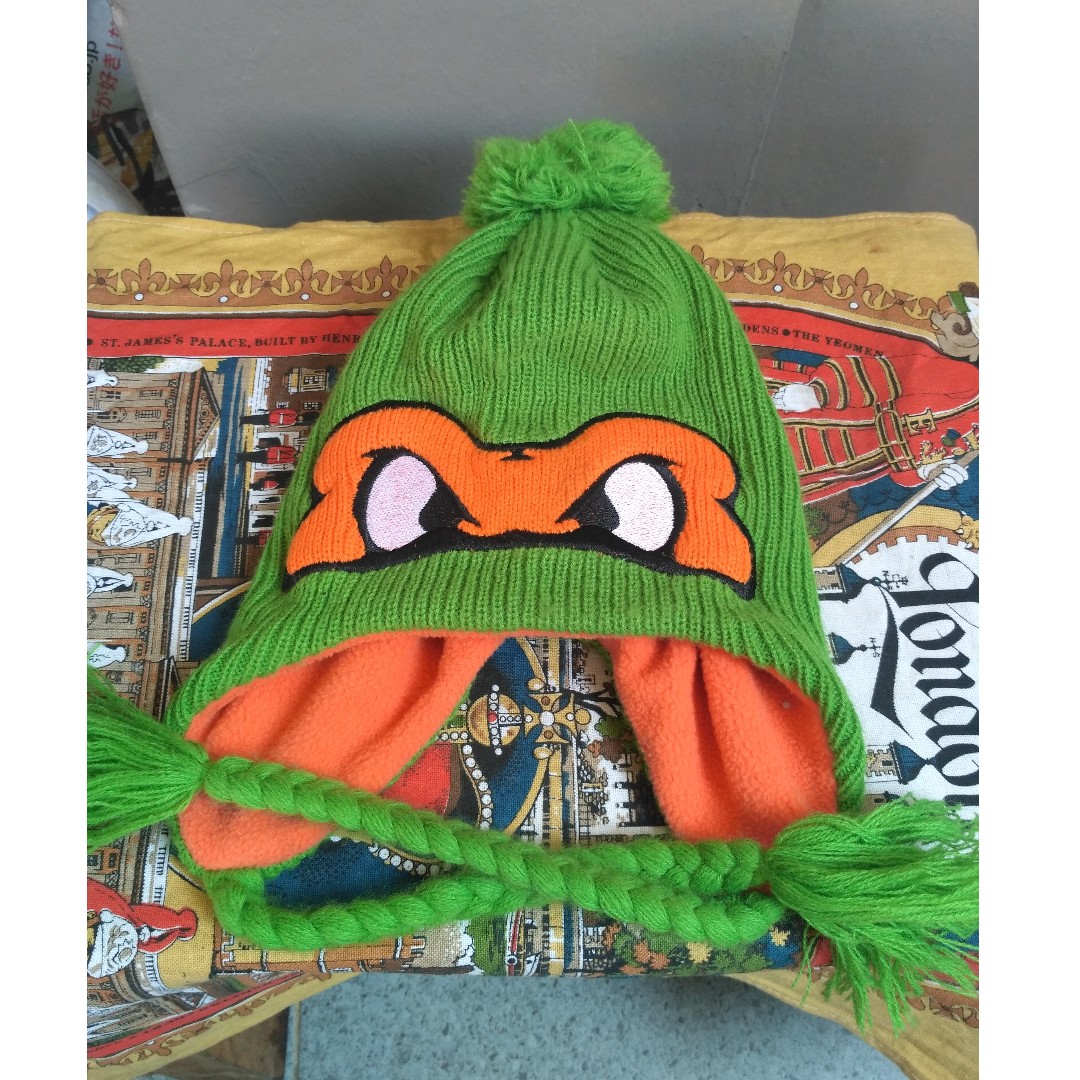 beanic ninja turtle, Fesyen Pria, Aksesoris, Topi di Carousell