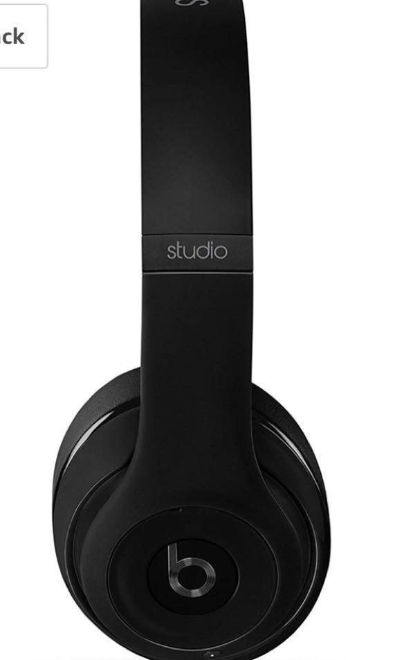 Beats Studio 2 Wireless Over-Ear Headphones, Matte Black, Audio ...