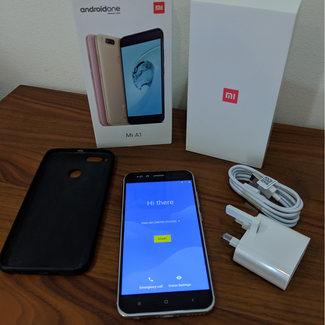 Boxed Mi A1 Gold 4GB/64GB AndroidOne (Boxed/Used), Mobile Phones ...