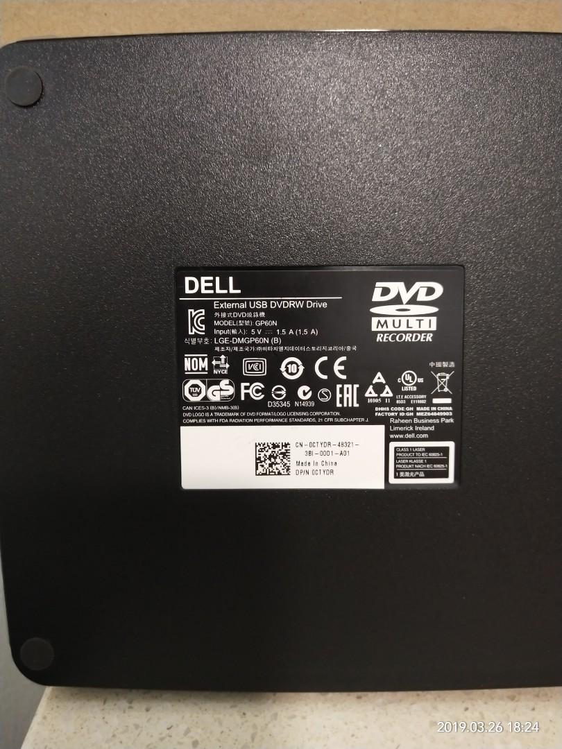 FIRE SALE!! BRAND NEW DELL external DVD drive / writer GP60N, Computers ...
