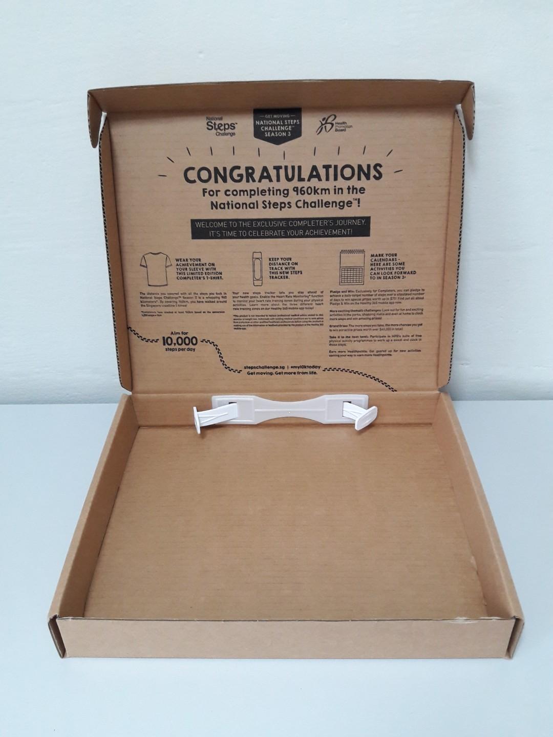 Carton Box - 34x27.5x4.5cm - National Steps Challenge Box, Furniture ...