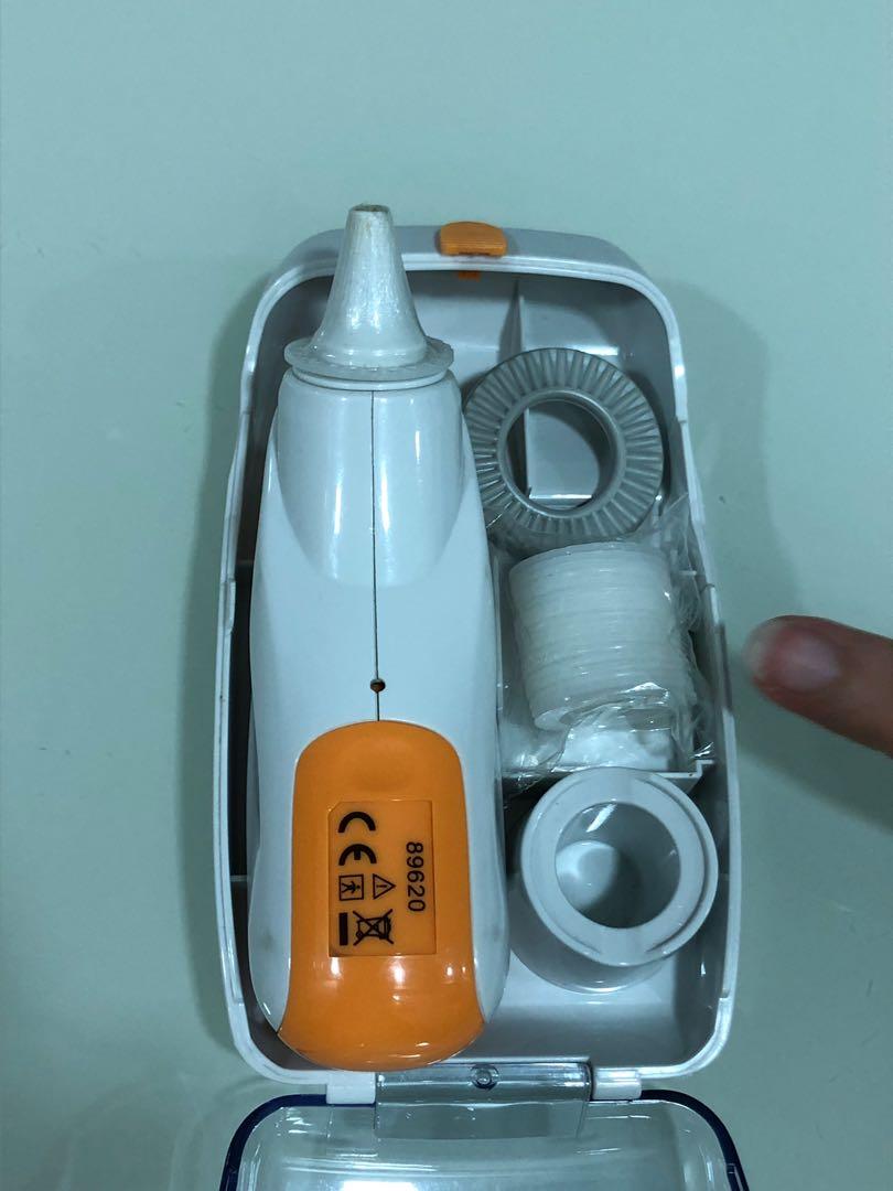 Combi Ear Thermometer with disposable probe covers, Health & Nutrition ...