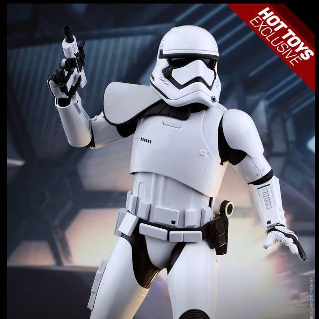 Hot Toys First Order Squad Leader 1/6 Stormtrooper Exclusive Brand New ...