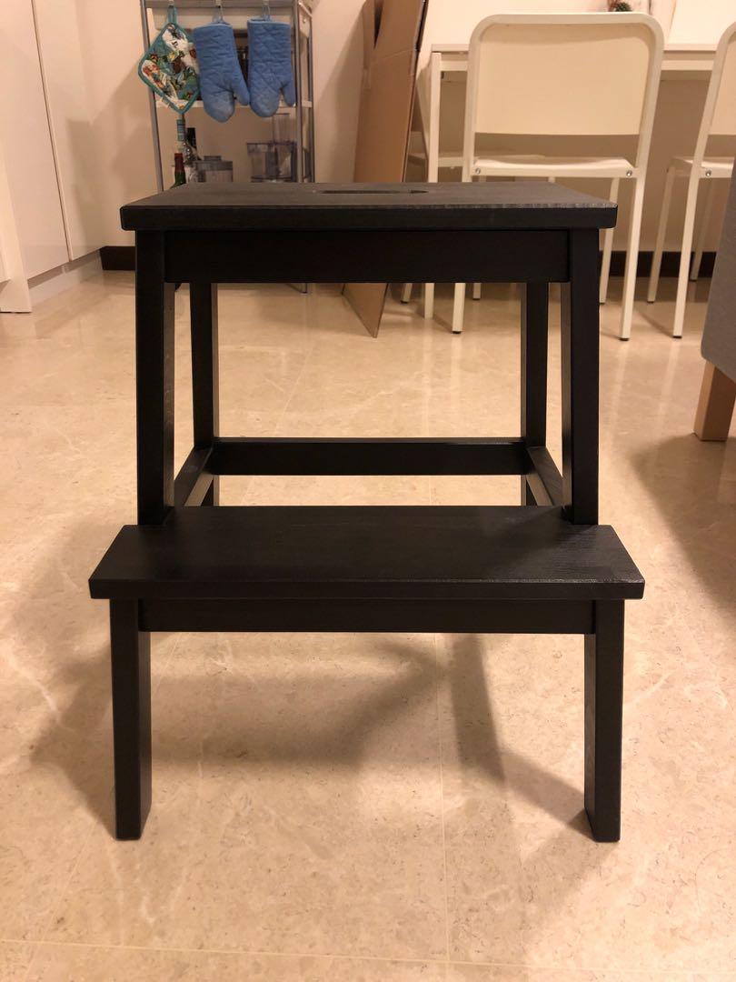 IKEA Step Stool BEKVAM, Furniture & Home Living, Furniture, Shelves ...