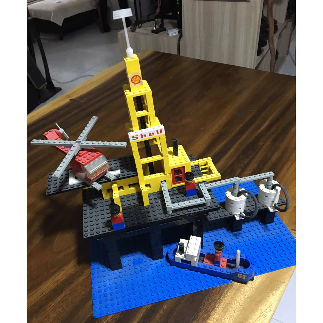 LEGO Shell Oil Rig, Hobbies & Toys, Toys & Games on Carousell