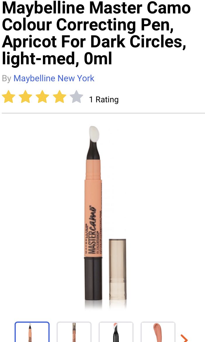 Maybelline Color Corrector Pen, Beauty & Personal Care, Face, Makeup on ...