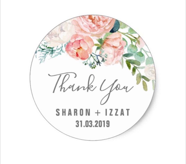 Bunga Rampai Tag / Dulang Gift Tray Tag, Hobbies & Toys, Stationery ...