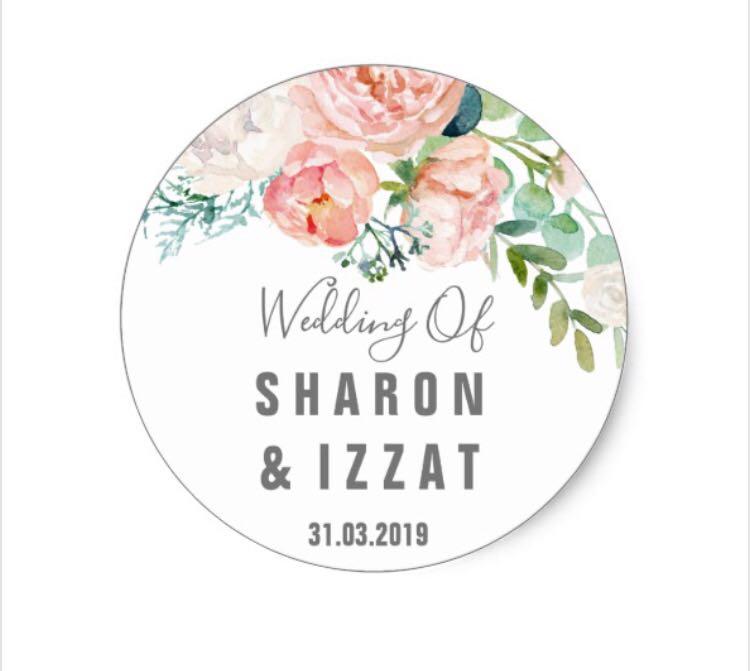 Bunga Rampai / Wedding Hantaran Labels / Tags for Gift Tray, Hobbies ...