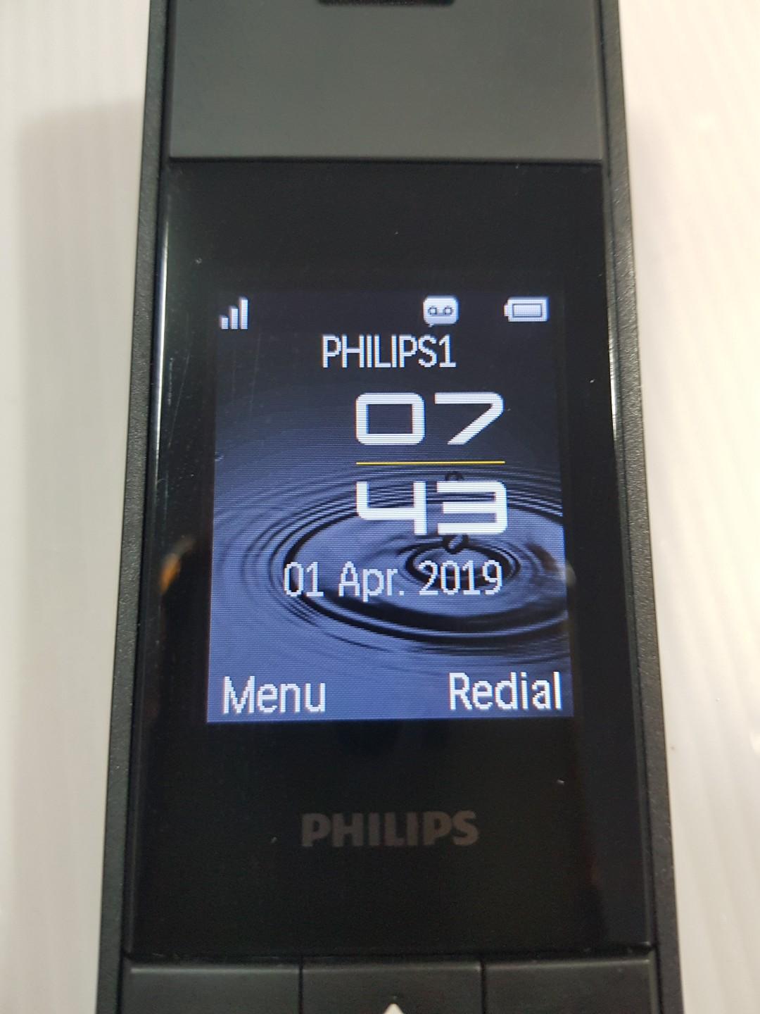 Philips Cordless Phone M888, Mobile Phones & Gadgets, Mobile & Gadget ...