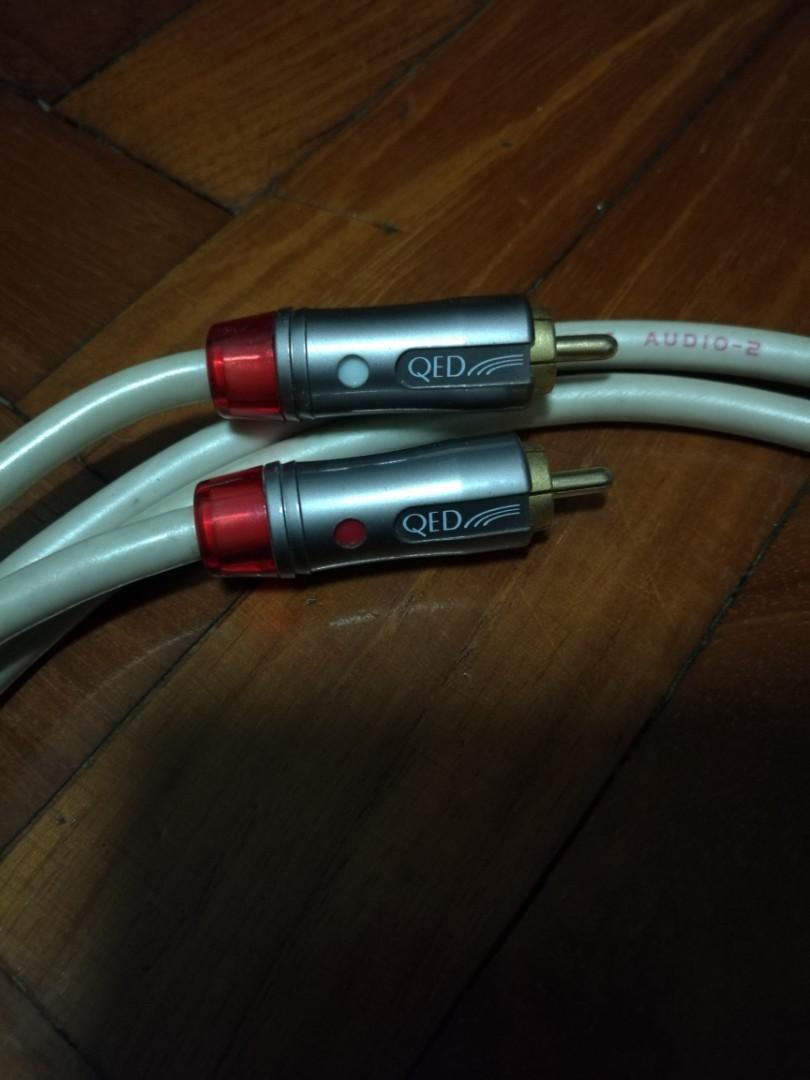 Qed interconnect, Audio, Other Audio Equipment on Carousell