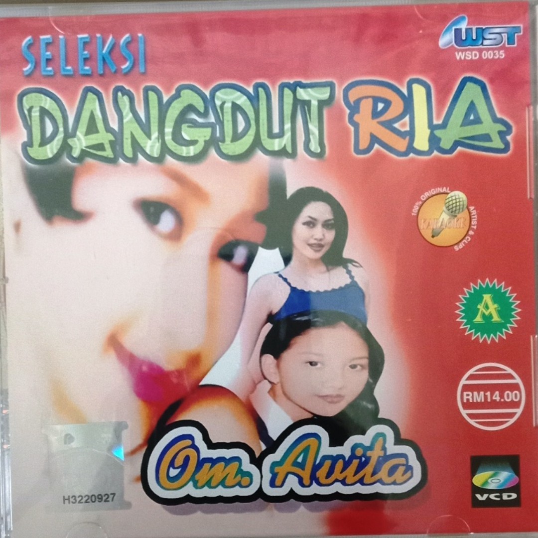 Seleksi Dangdut Ria OM. Avita VCD, Hobbies & Toys, Music & Media, CDs & DVDs on Carousell