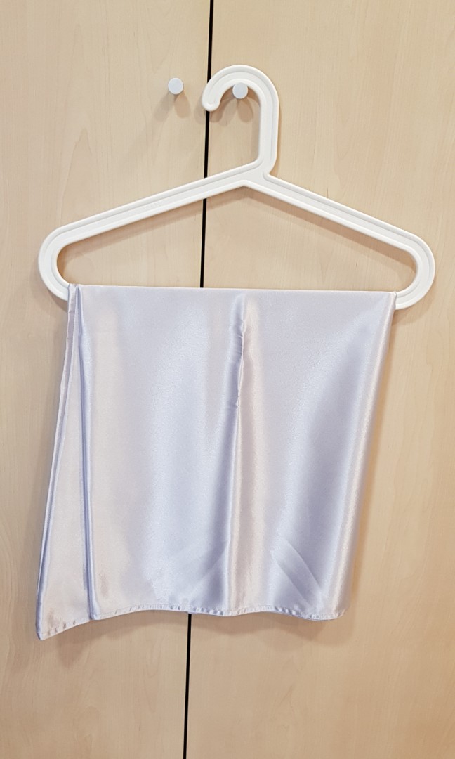 Silver Satin Snood, Women's Fashion, Dresses & Sets, Traditional ...