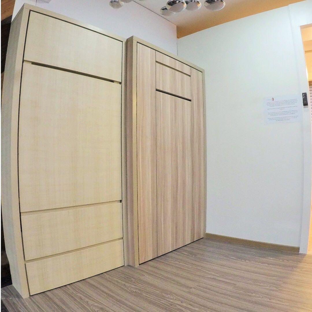 Space-Saving P-series Study Table - Hidden/Conceal Table, Furniture ...