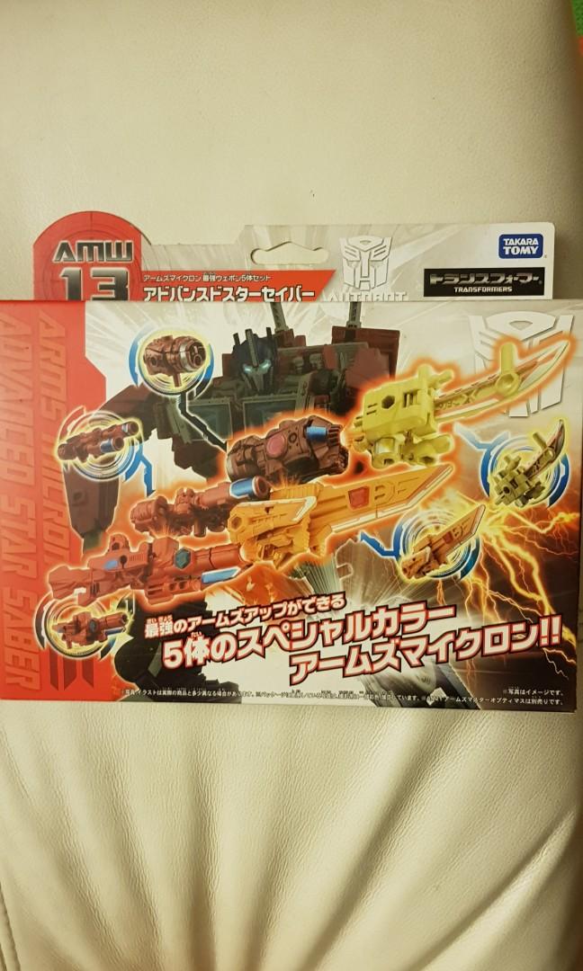 Transformers takara 5 weapons arms micron amw 13, Hobbies & Toys, Toys ...