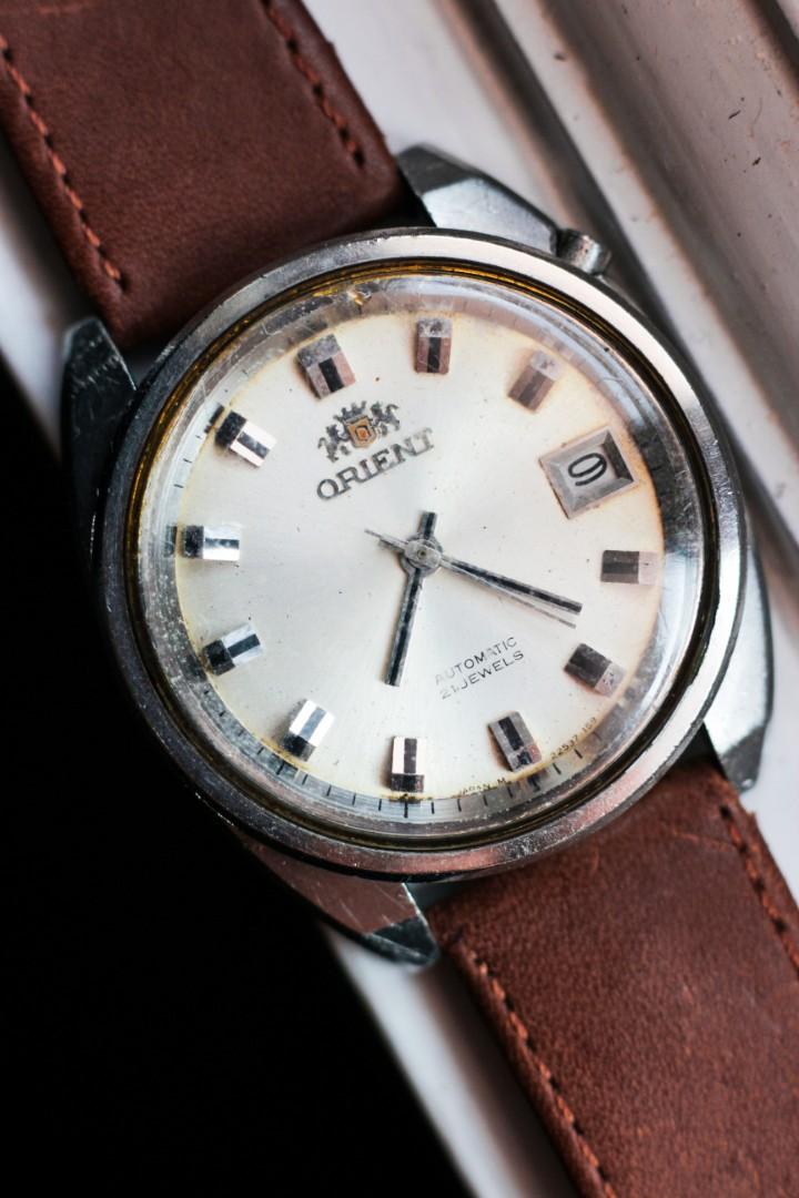 Vintage Orient 21 Jewels Automatic Watch, Men's Fashion, Watches ...