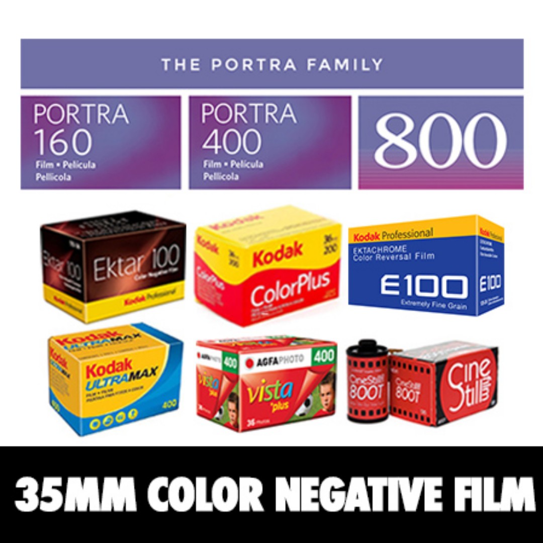 [BMC] 135 / 35mm Color Negative / B&W Film - AGFAPhoto Vista Plus / Fujicolor C200, Superia 200 ...