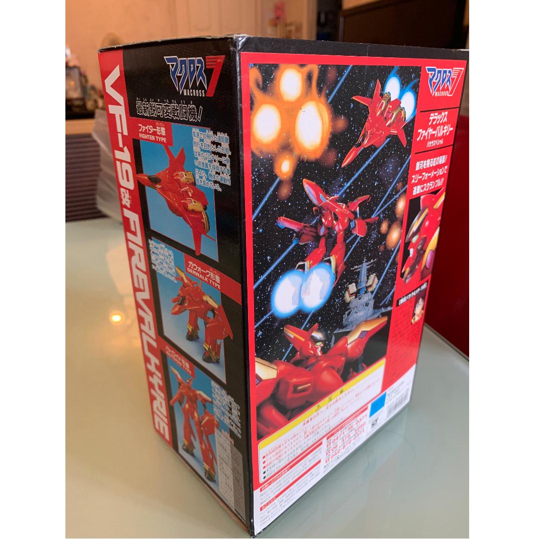 超時空要塞 MACROSS 7 1/65 scale DX Fire Valkyrie VF-19 Custom 火焰·巴沙拿 超合金 絕版 ...