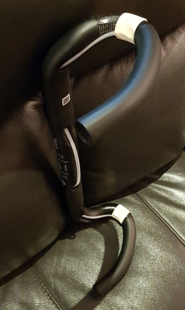 BNIB Original 3T Ergonova Team Stealth Carbon Dropbar (420mm, 42cm), 3T ...