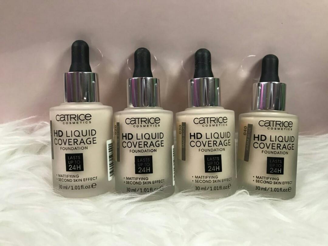 Catrice HD Liquid Coverage Foundation, Beauty & Personal Care, Face ...