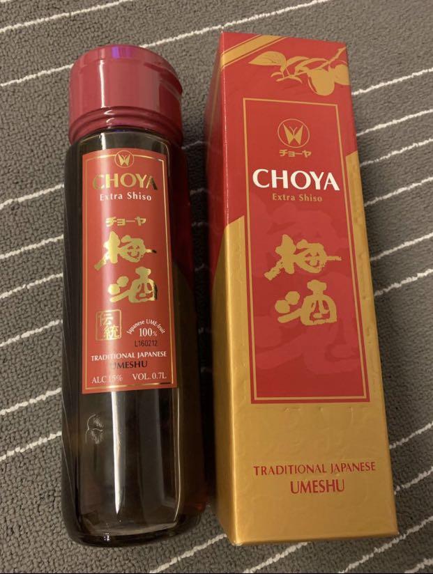 Choya Extra Shiso Japanese Umeshu, Food & Drinks, Alcoholic Beverages on Carousell