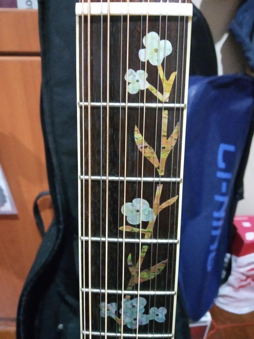 Crafter D8-12/N acoustic guitar (12 string), Hobbies & Toys, Music ...