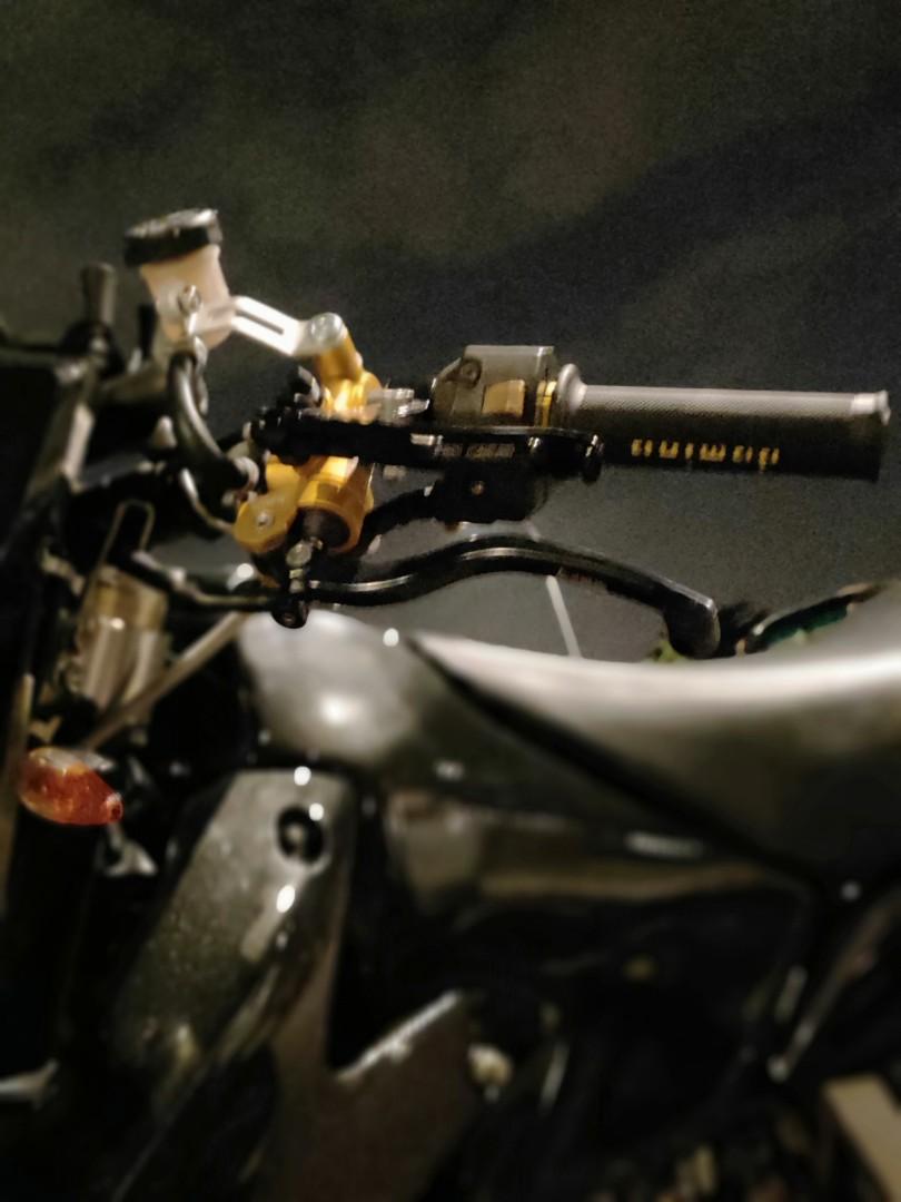 DRZ Left Hand Rear Brake Setup, Motorcycles, Motorcycle Accessories on ...