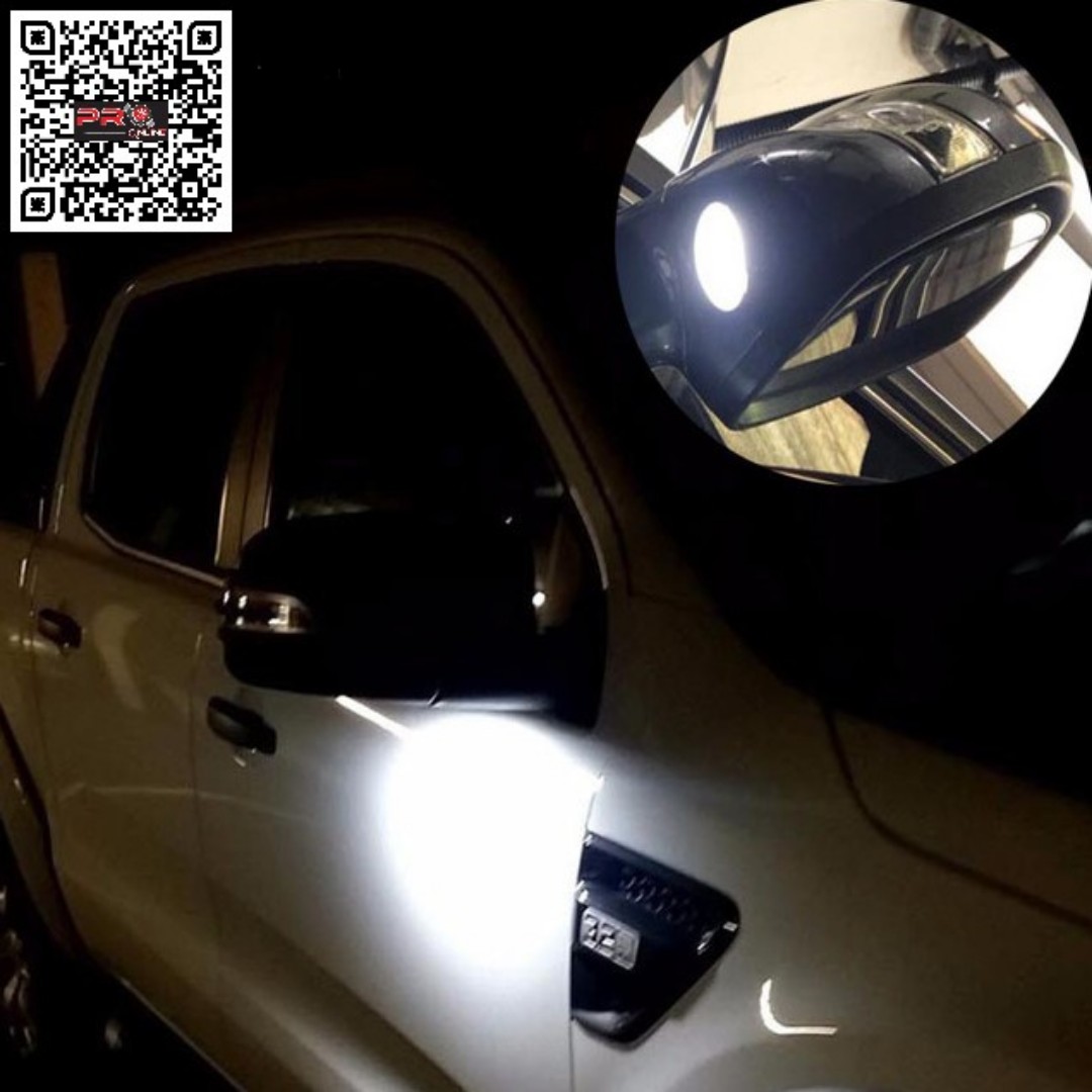 FORD RANGER SIDE MIRROR SHADOW LIGHT LED, Auto Accessories on Carousell