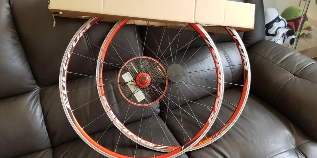 Fulcrum racing 7 wheel set, Sports Equipment, Bicycles & Parts ...