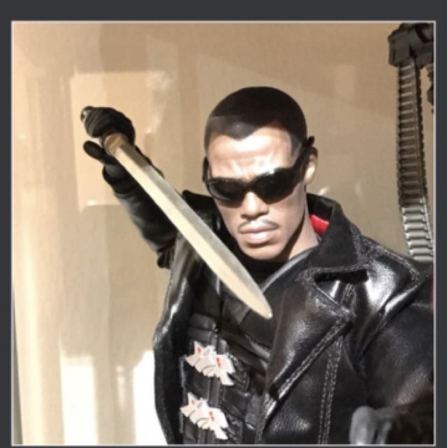 Hot Toys custom 1/6 scale BLADE from Blade II , complete set with body ...