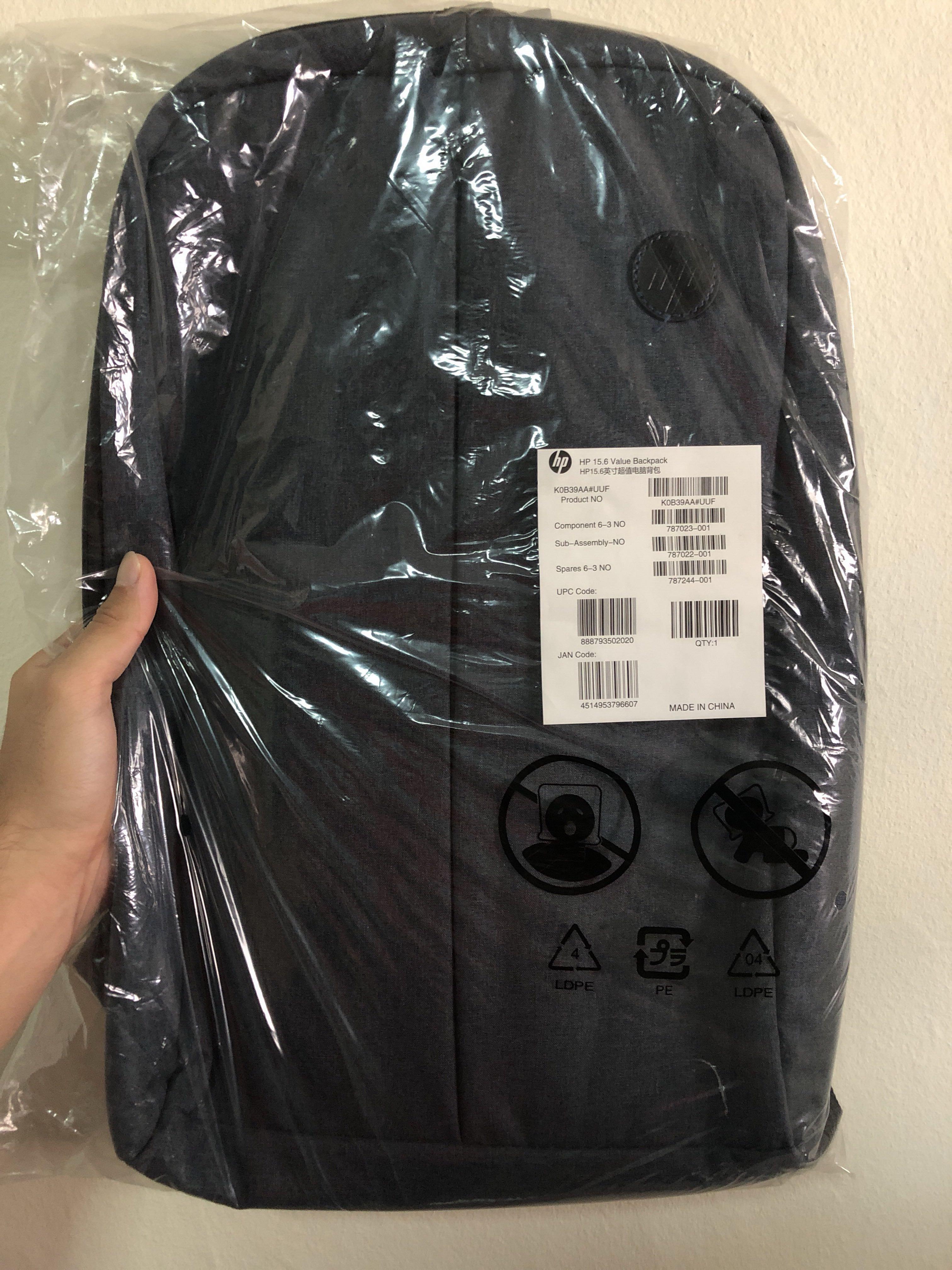 HP 15.6” Value Backpack, Computers & Tech, Parts & Accessories, Laptop ...