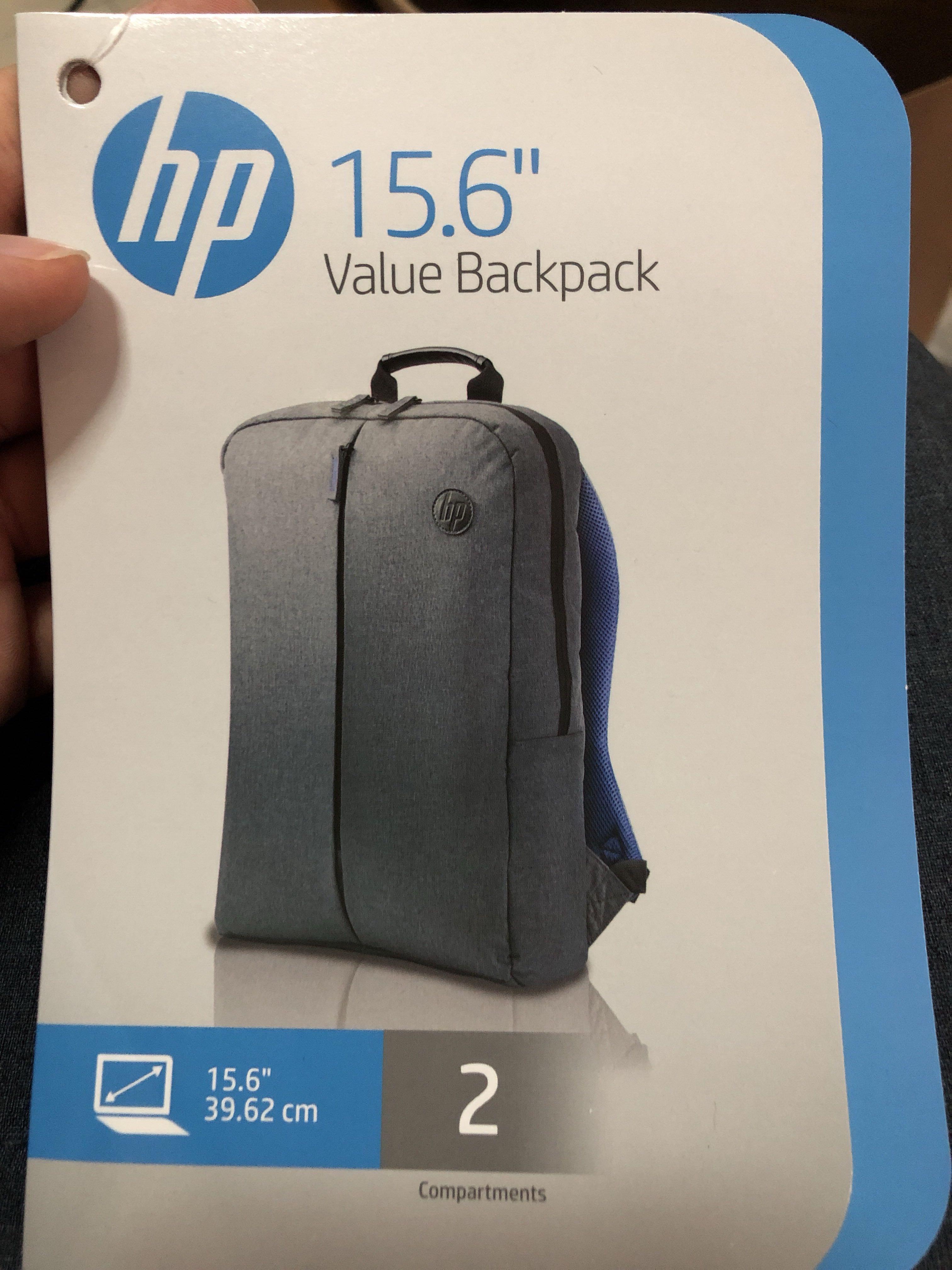 HP 15.6” Value Backpack, Computers & Tech, Parts & Accessories, Laptop ...