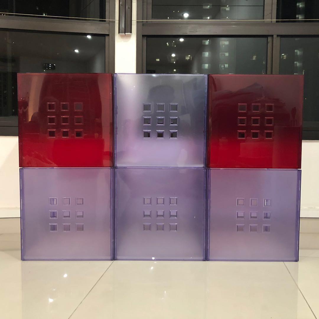 Ikea Lekman Storage box for Kallax Expedit book shelves, Furniture ...